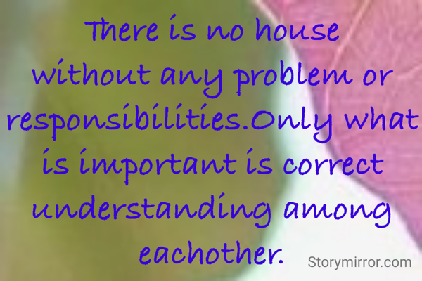 There is no house without ... | Doreen Anthony | English Abstract Quote
