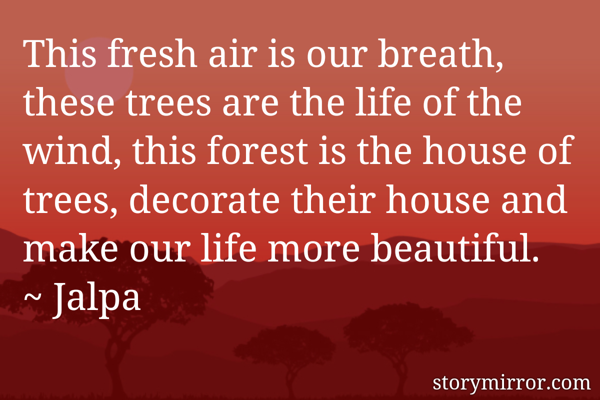 This fresh air is our bre ... | Jalpa lalani 'Zoya' | English Abstract ...