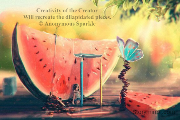 Creativity of the Creator ... | Anonymous Sparkle | English ...