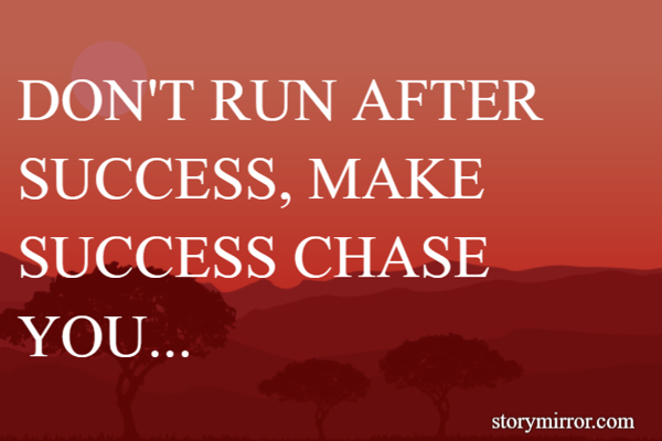 Behind Success Quotes