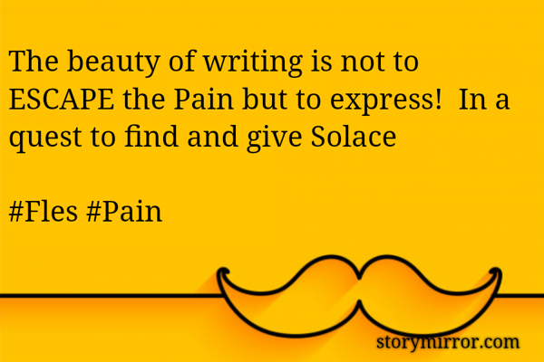 The beauty of writing is ... | Supreet S. Shetty | English Abstract Quote