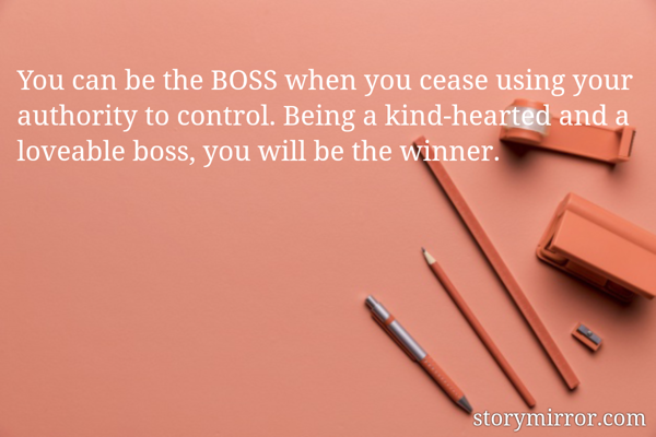 You can be the BOSS when ... | Anne Benita | English Fantasy Quote