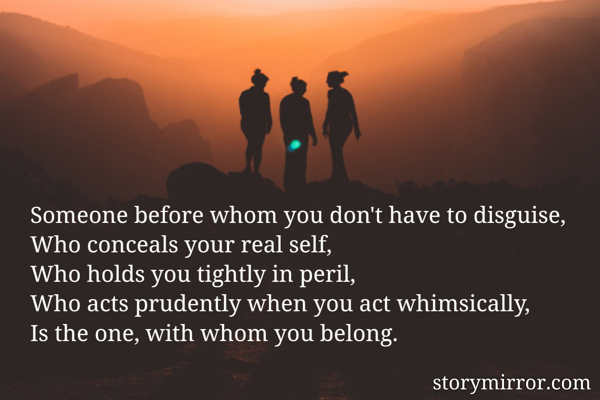 Someone before whom you d ... | Prerna Gupta | English Children Quote
