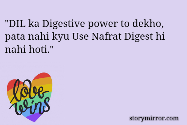 "DIL ka Digestive power t ... | Manali Solanki | English Abstract Quote