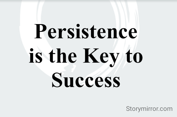 Persistence is the Key to ... | Akanksha Patil | English Inspirational ...