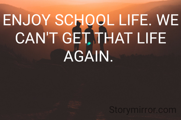 ENJOY SCHOOL LIFE. WE CAN ... | SUGALI SAI TEJESWAR NAIK | English ...