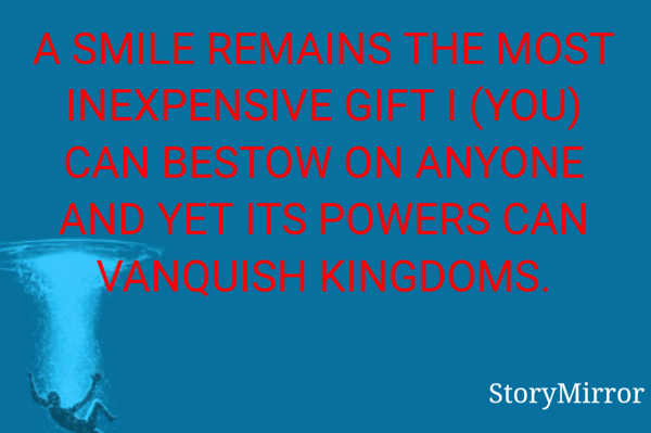 A SMILE REMAINS THE MOST ... | Lipi Mishra | English Classics Quote