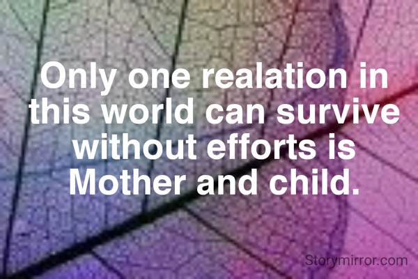 Only one realation in thi ... | Doreen Anthony | English Abstract Quote