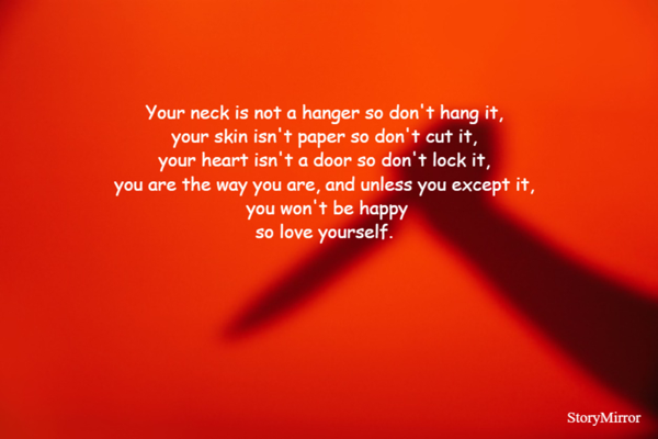 Your neck is not a hanger ... | aindree Luthra | English Inspirational ...