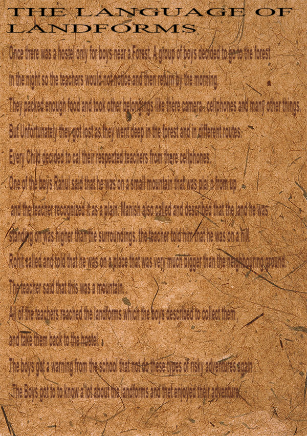 The Language Of Landforms | English Children Stories Story | jasmeet singh