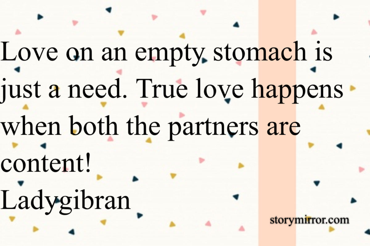 Stomach Love Quotes