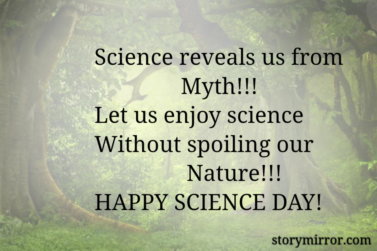 Quote For Science Nature