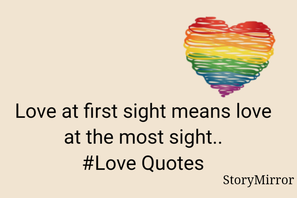 At First Sight Quotes