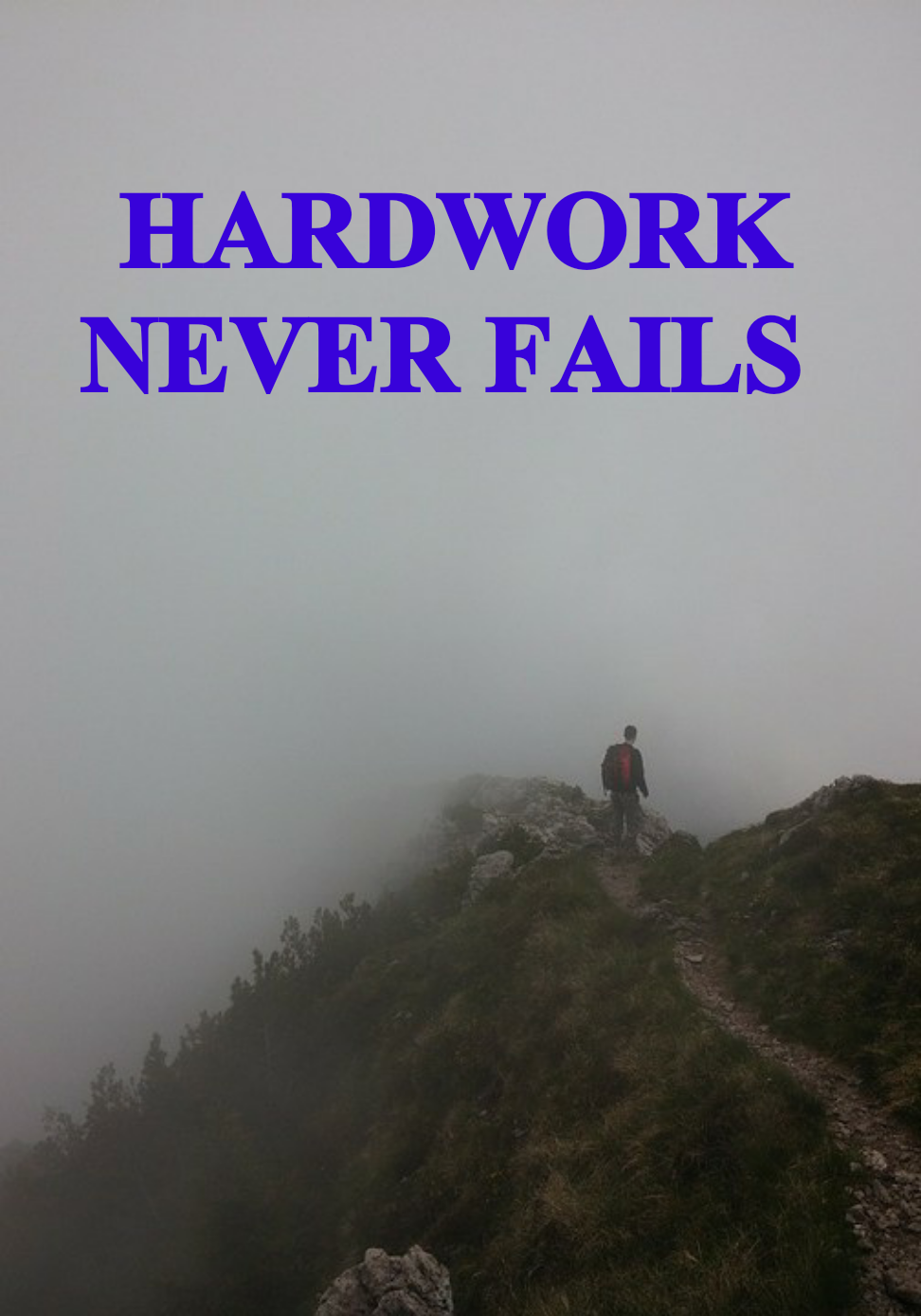 Hardwork Never Fails | English Inspirational Poem | Pratikshya Mohanty