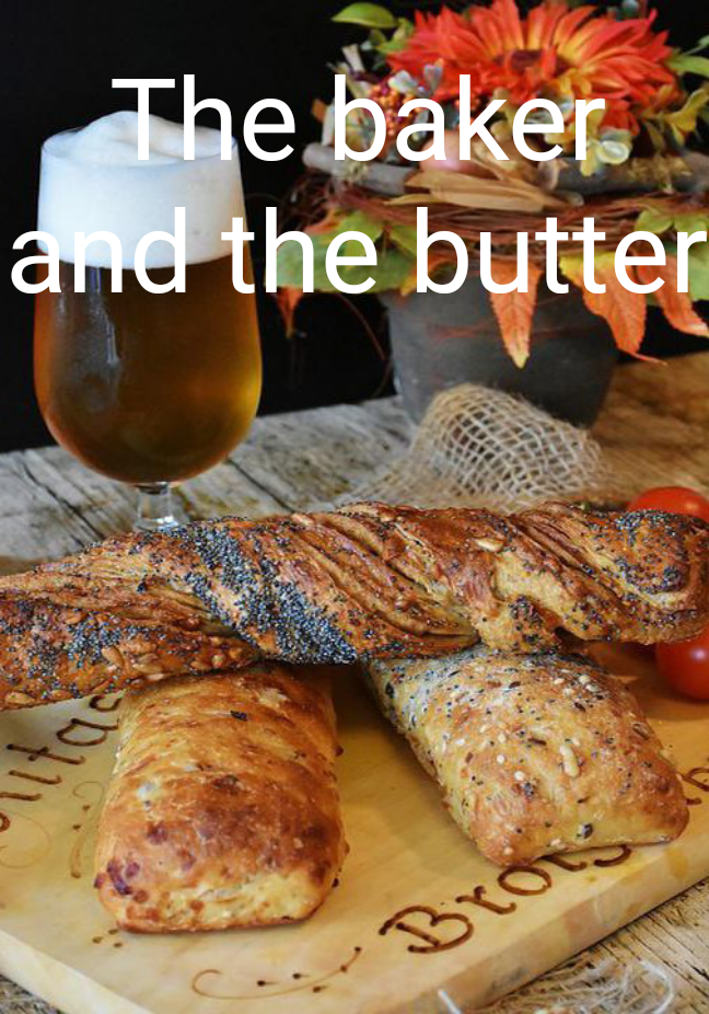 The baker and the butter | English Abstract Story | shagun Kumari