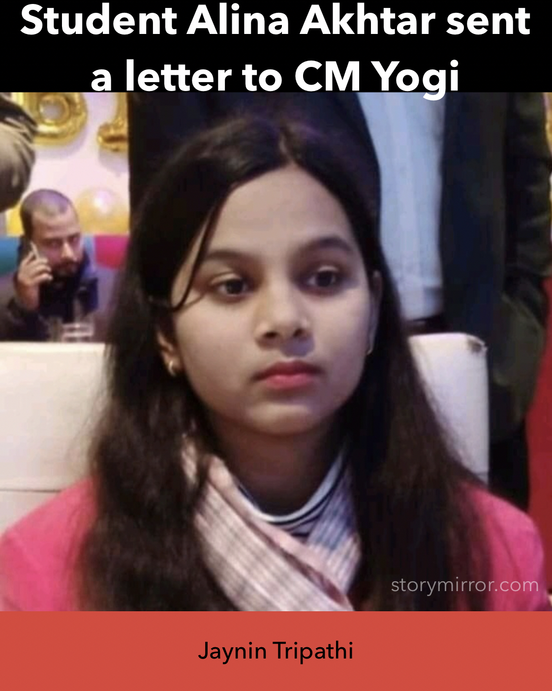 Student Alina Akhtar Sent A Letter To CM Yogi | English Action Story ...