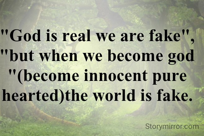 God Is Not Real Quotes