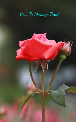 How To Manage Time? | English Inspirational Poem | Ramya R
