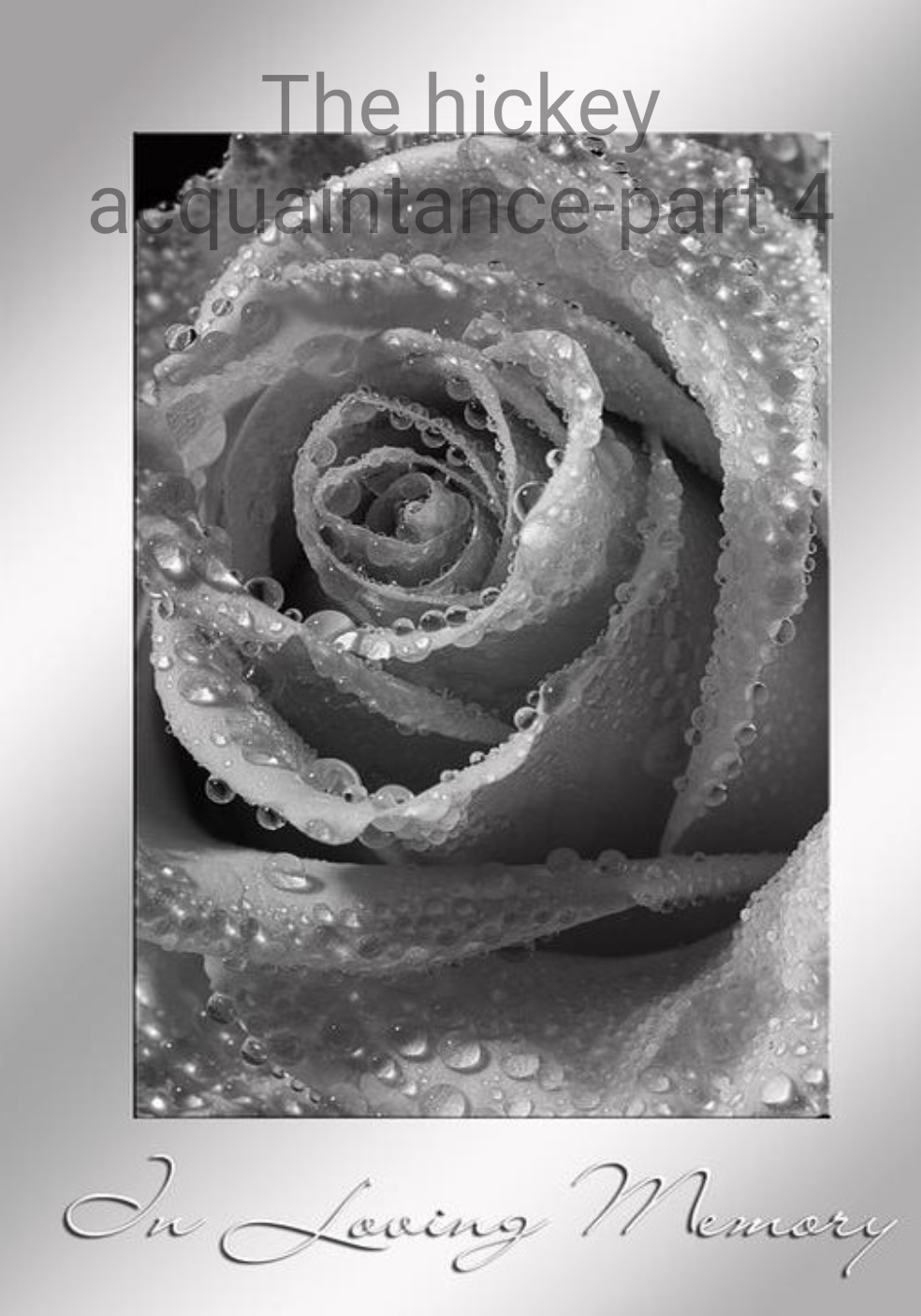 The hickey acquaintance-part 4 | English Romance Story | Kakoli Mandal