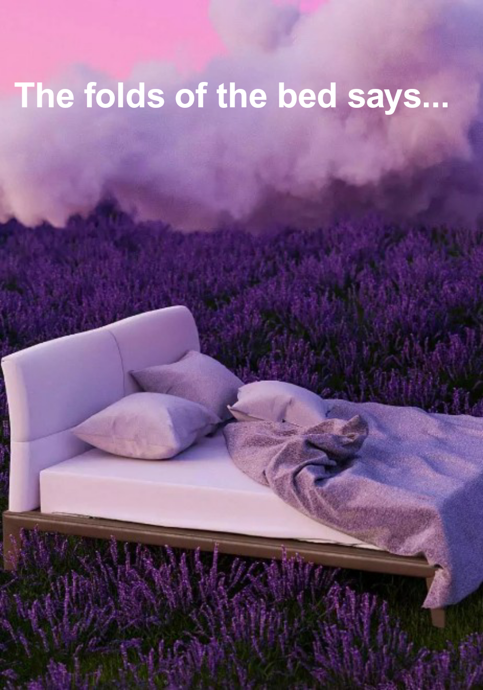 The folds of the bed says... | English Tragedy Poem | V. Aaradhyaa