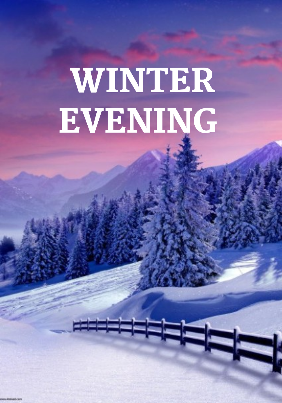 WINTER EVENING | English Abstract Poem | Pratikshya Mohanty