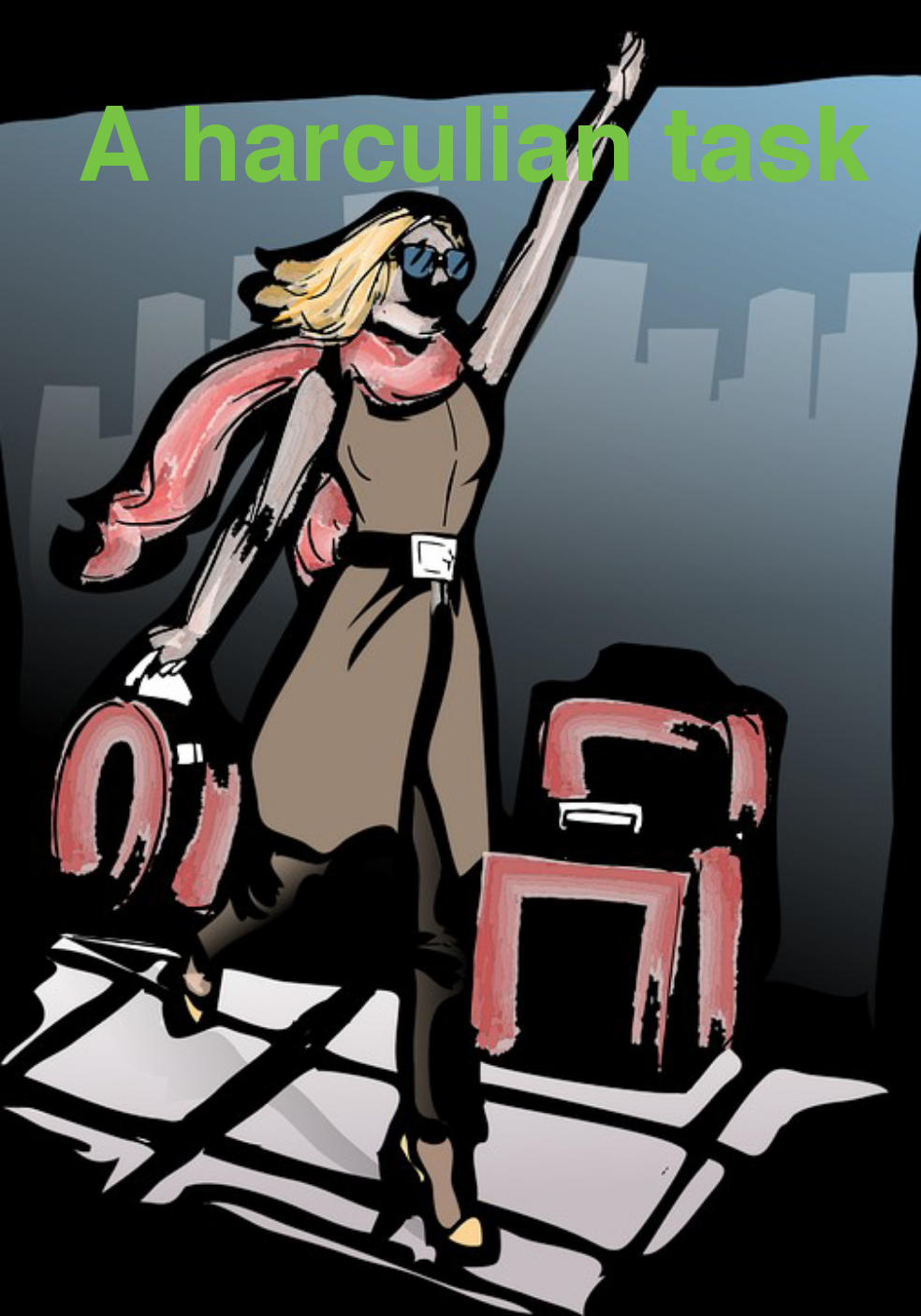 A herculean task | English Abstract Story | A Shahin