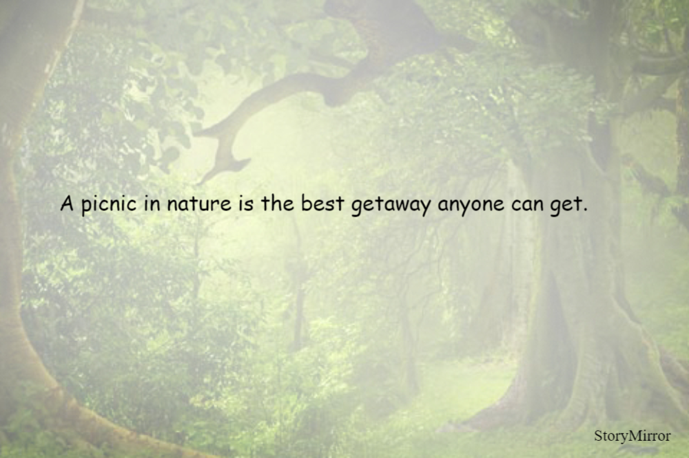 Picnic Nature Quotes