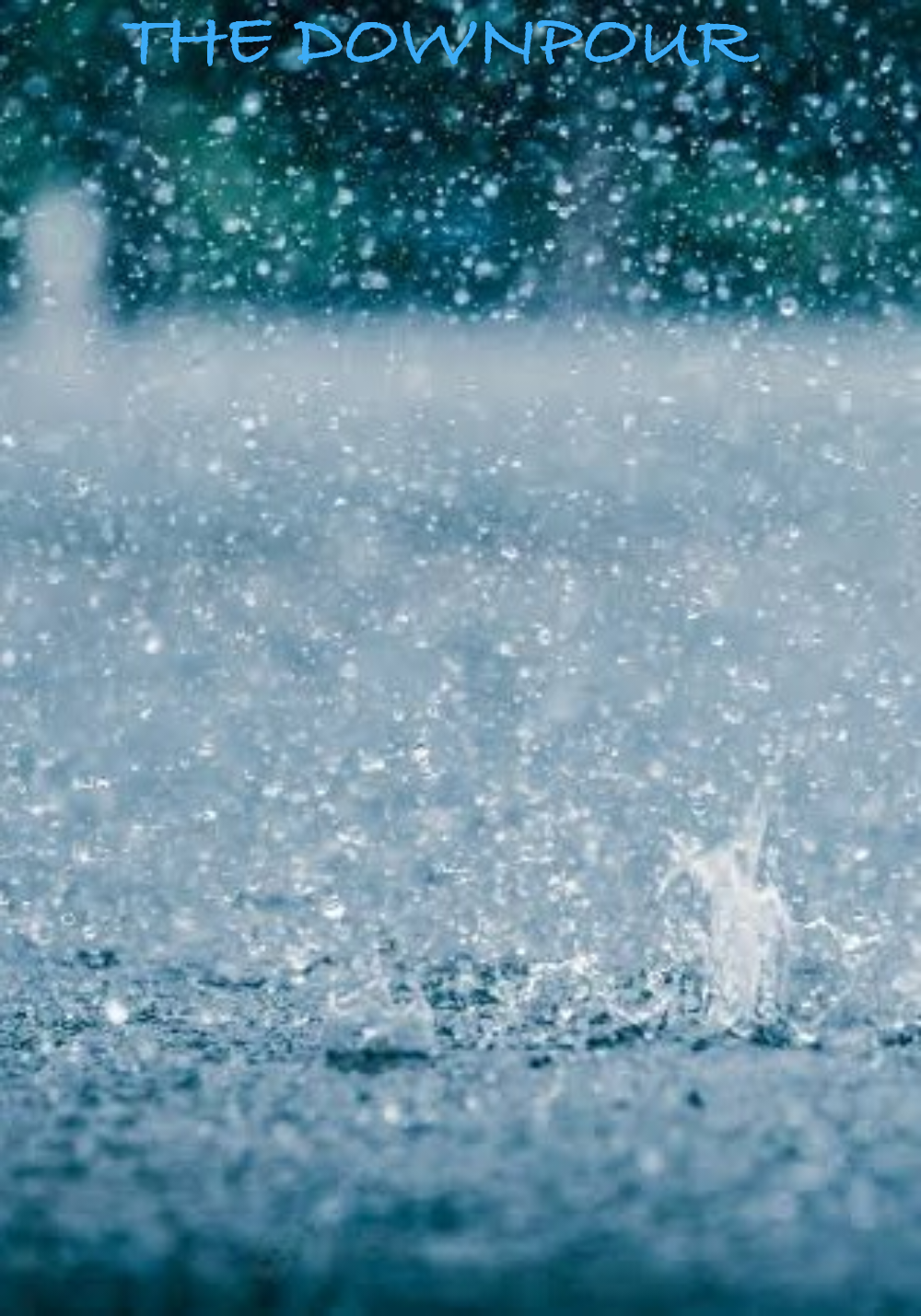 THE DOWNPOUR | English Abstract Poem | Srikanth M