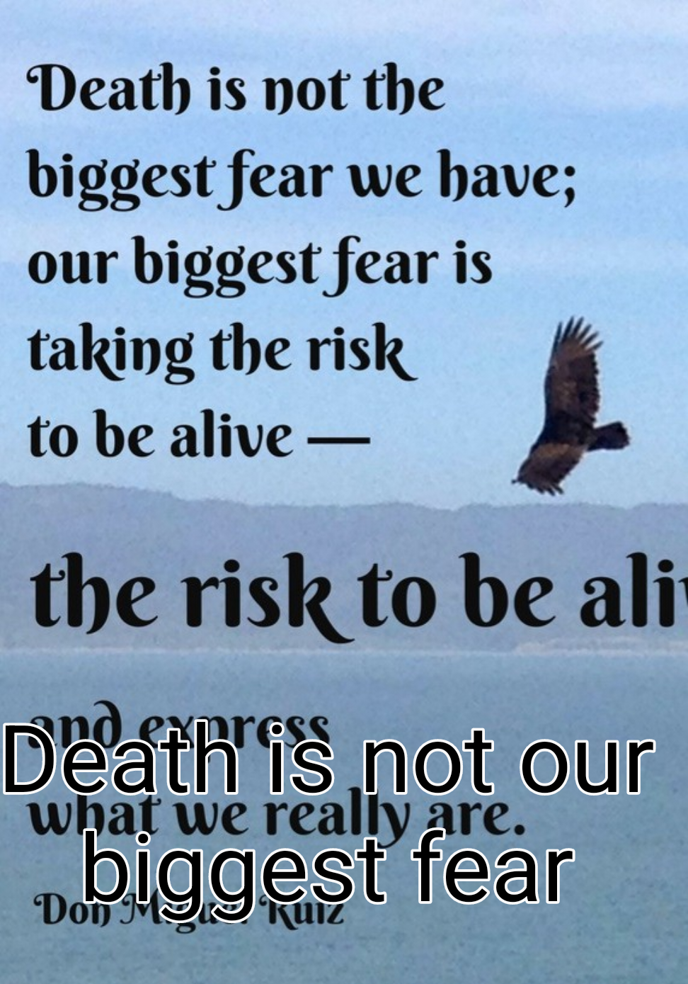 Death is not our biggest fear | English Inspirational Story | Francesca ... Death is not our biggest fear | English Inspirational Story | Francesca ...