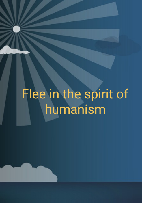 Flee in the spirit of humanism | English Inspirational Poem ...