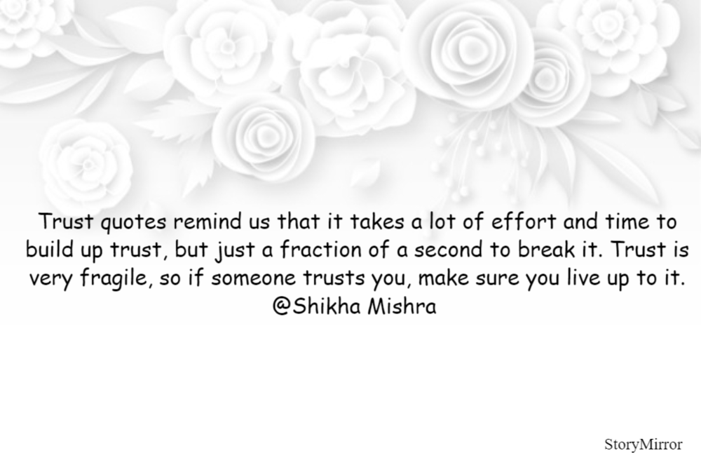 Fragile Trust Quotes English Fragile Quote | English Fragile Quotes