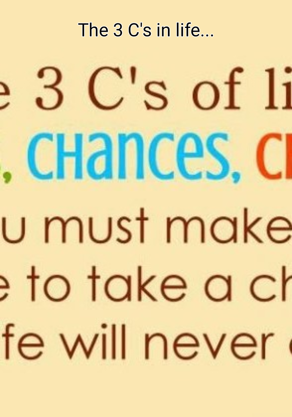 The 3 C's In Life... | English Inspirational Story | Francesca Villardi ...