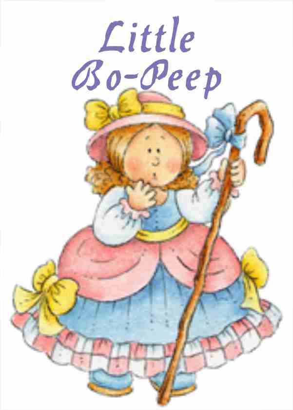 Little Bo-Peep | English Children Poem | mother goose