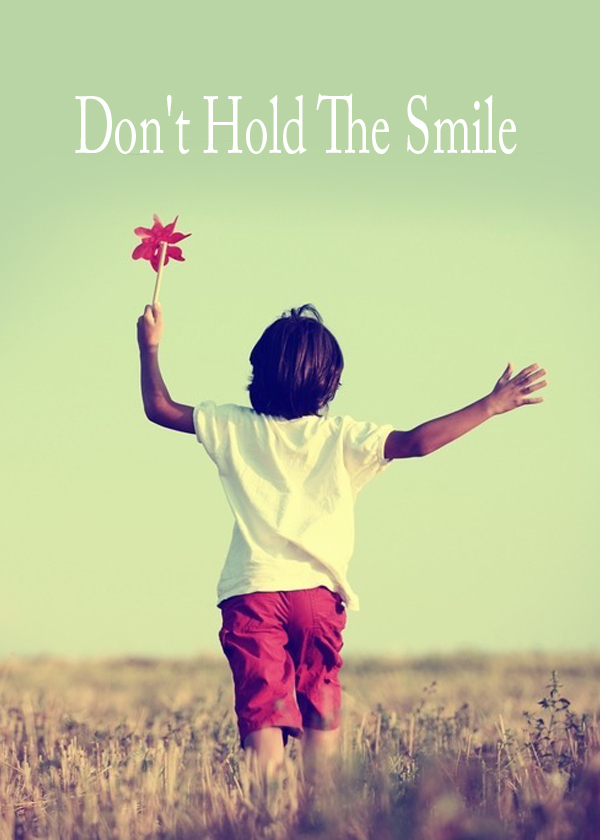 Don't Hold The Smile | English Abstract Poem | Sara Garg